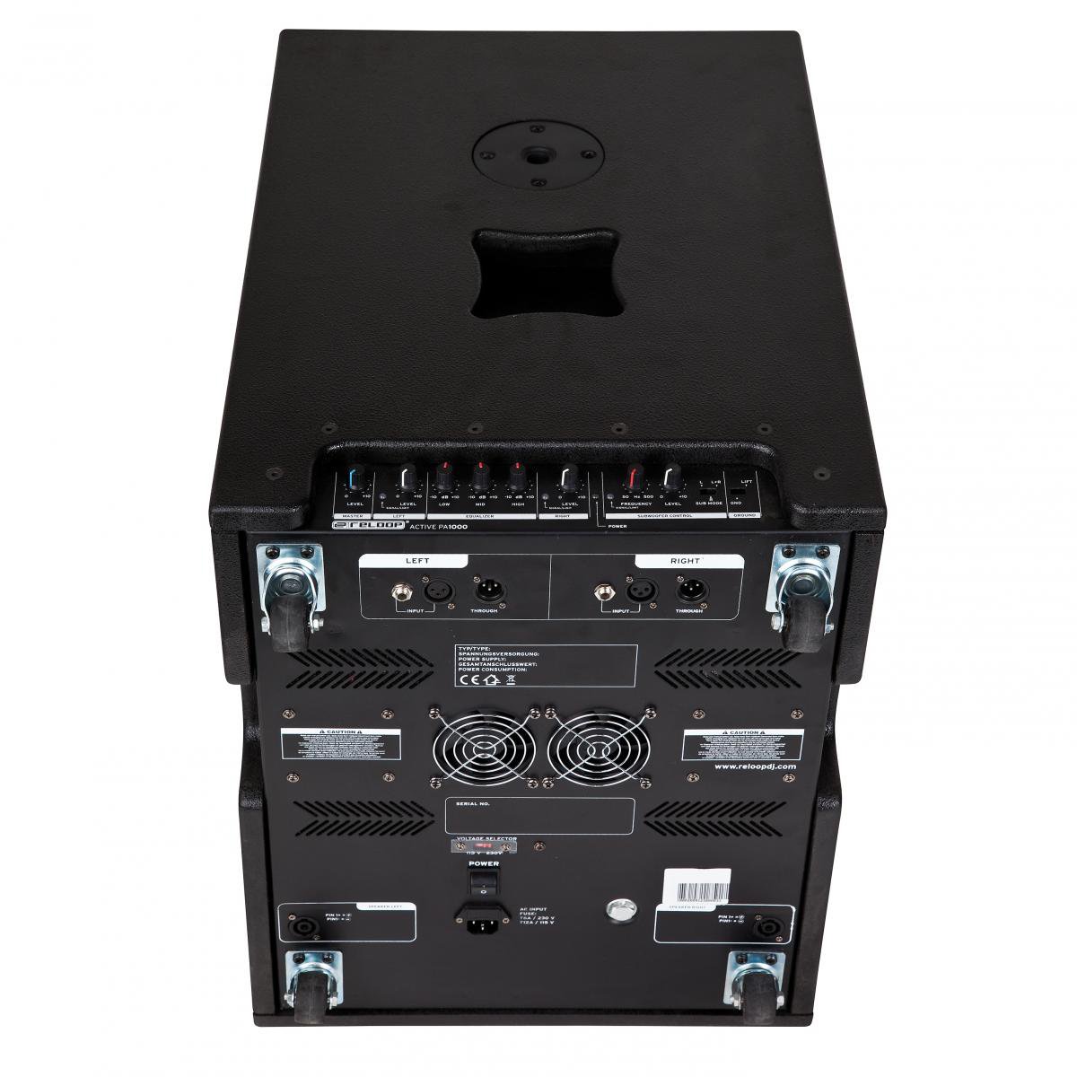 Reloop Active PA Set 700 : Hudobné nástroje a audio technika